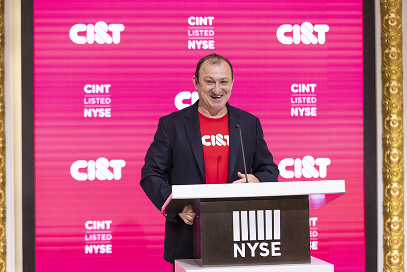 CINT is CI&T at the NYSE | CI&T